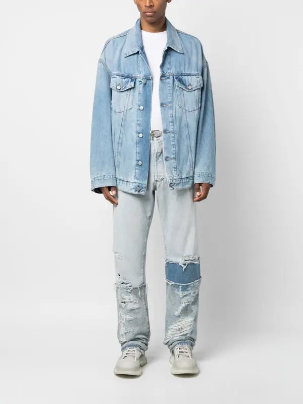Heron Preston Multi-panel Denim Jeans