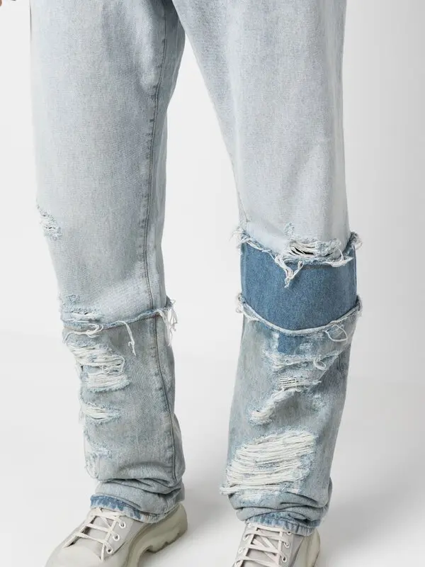 Heron Preston Multi-panel Denim Jeans