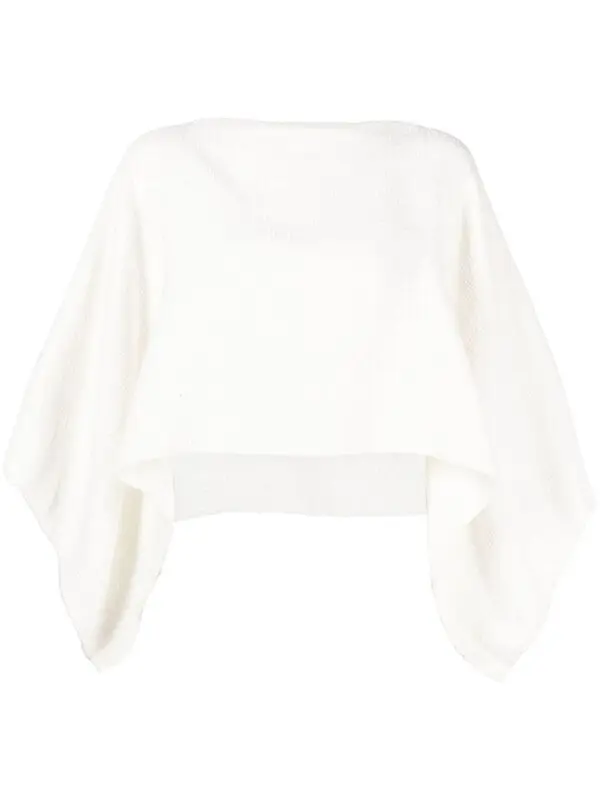 Voz Cropped Cape Top