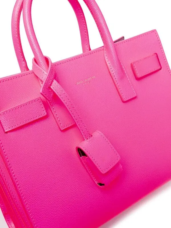 Saint Laurent Nano Sac Du Jour Tote - Pink