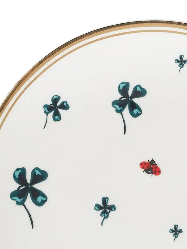 BITOSSI HOME 6 Piece Clover And Ladybird Plate Set