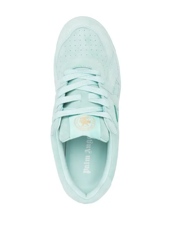 Palm Angels Logo Print Lace Up Sneakers