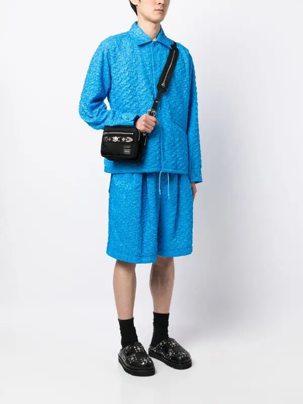 Toga Virilis Logo-Pach Zip-Fastening Belt Bag - Black | Editorialist