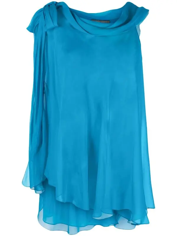 Alberta Ferretti Asymmetric Blouse