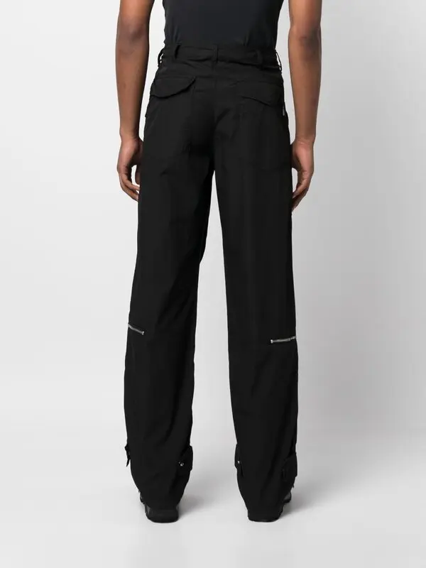 Palm Angels Zip-detailed Cargo Trousers