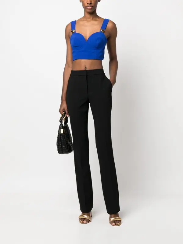 Moschino Mid-rise Slim-fit Trousers