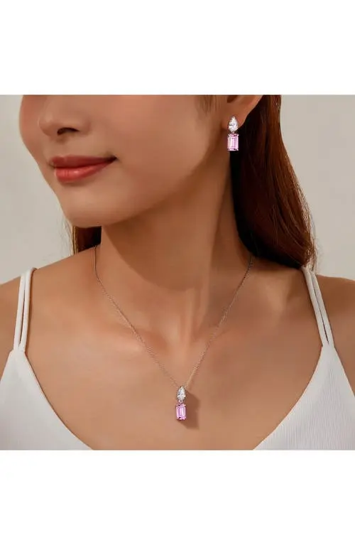 Lafonn Lab Grown Sapphire Pendant Necklace