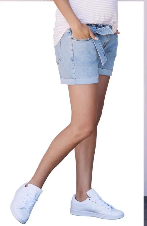 ANGEL MATERNITY Denim Shorts