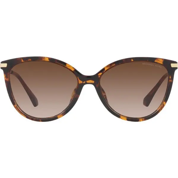 Michael Kors 58mm Gradient Cat Eye Sunglasses - Dk Tort