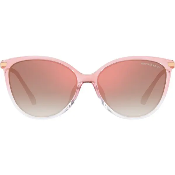 Michael Kors 58mm Gradient Cat Eye Sunglasses - Rose Gold