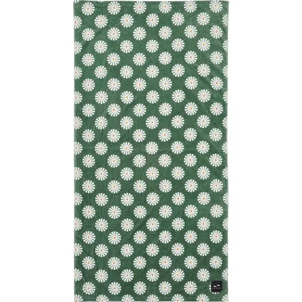 SLOWTIDE Sun Dazed Beach Towel - Green