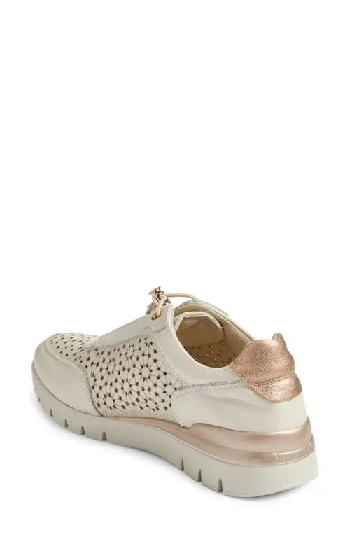 Pikolinos Cantabria Perforated Sneaker - Nata