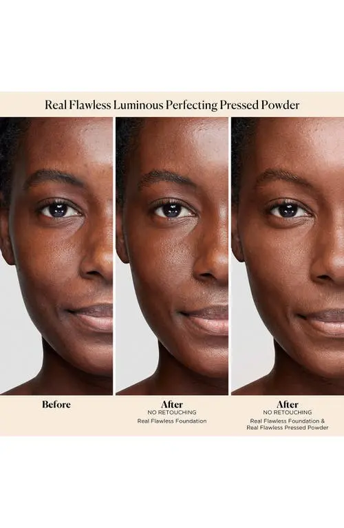 Laura Mercier Real Flawless Luminous Perfecting Talc-free Pressed Powder - Translucent Deep