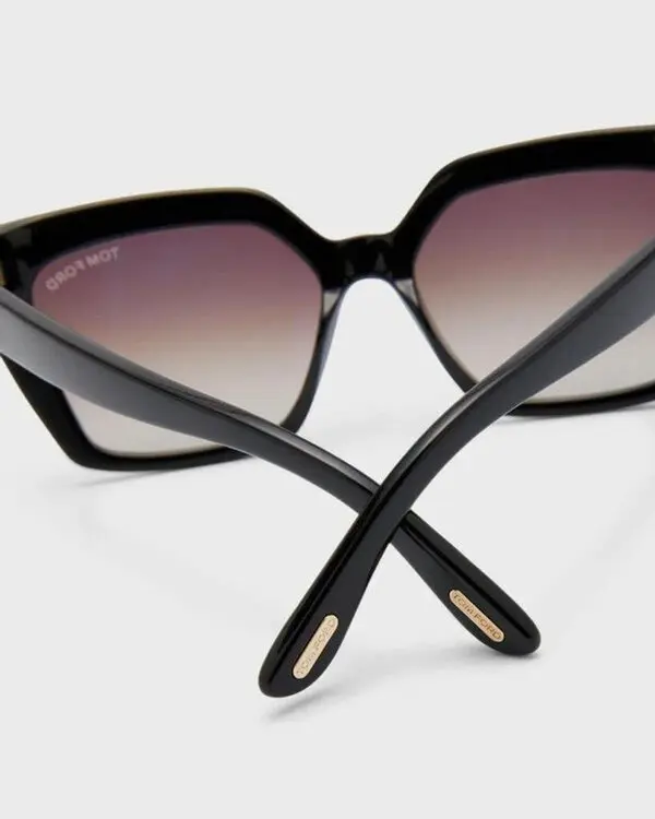 TOM FORD Winona Cat-eye Sunglasses - Pink/violet