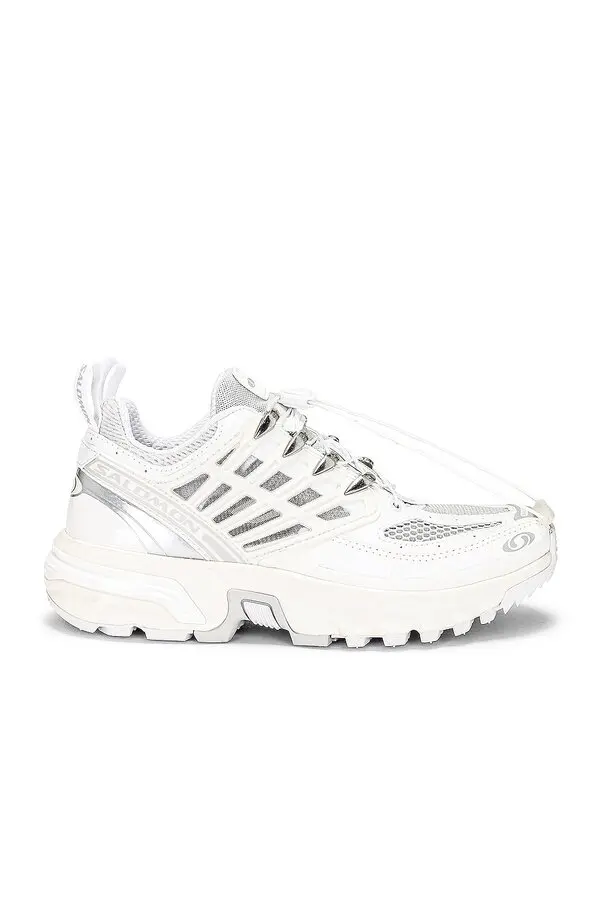 SALOMON Acs Pro Sneakers - White  Vanilla Ice  & Lunar Rock