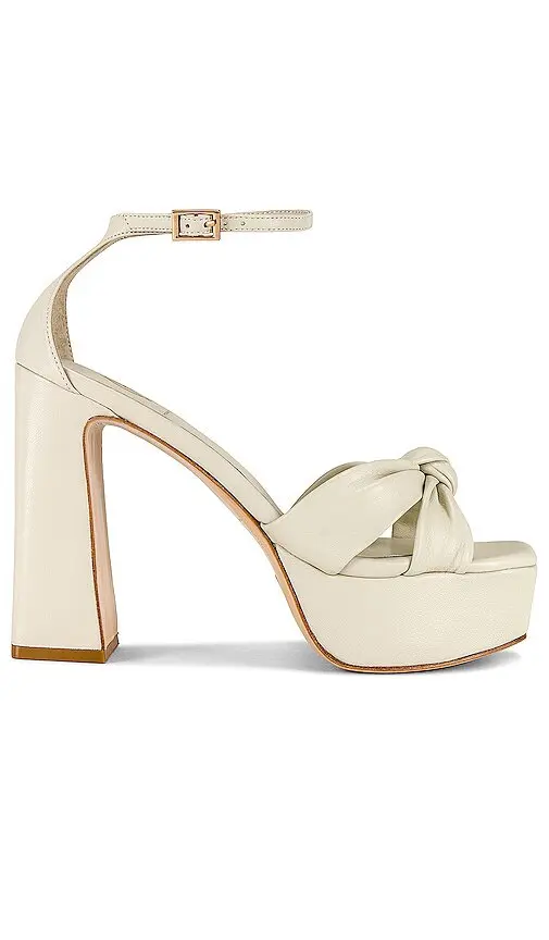 House Of Harlow 1960 X Jin Platform Sandals - Ivory