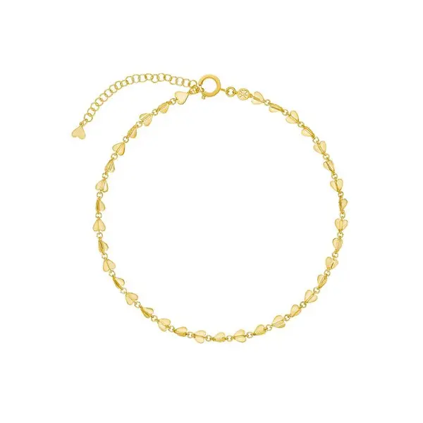 CADAR Short Yellow Wings Of Love Necklace - One-color