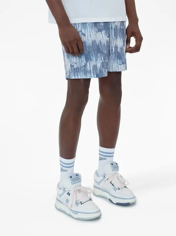 Amiri Tie-dye Pattern Swim Shorts