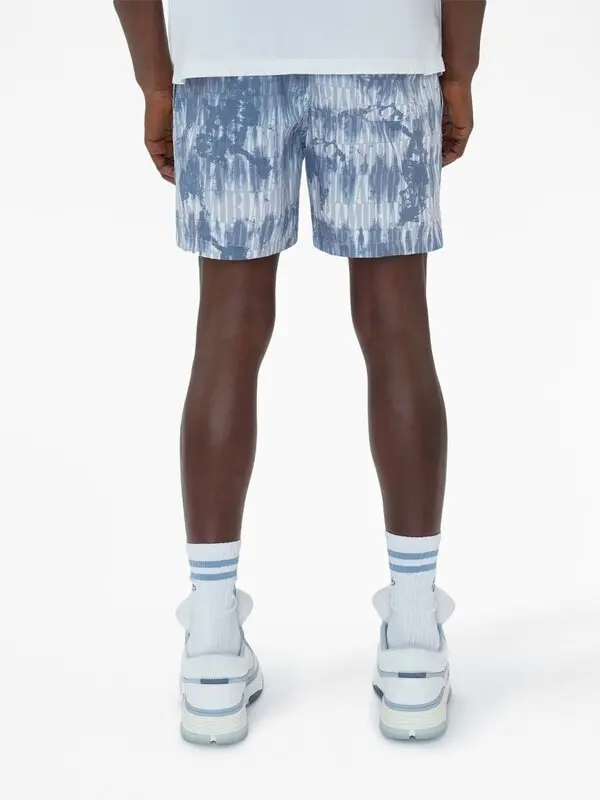 Amiri Tie-dye Pattern Swim Shorts