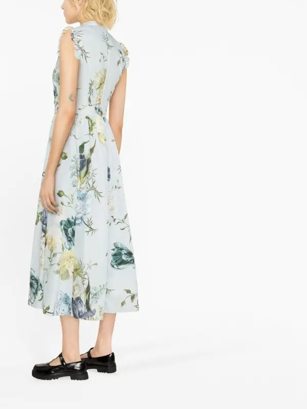 Erdem Evie Midi Dress