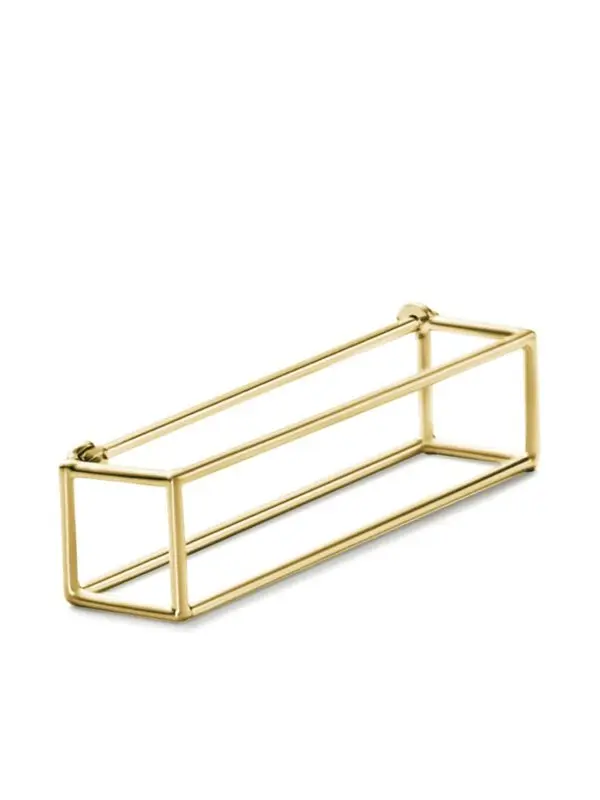 Shihara 18kt Yellow Rectangle Earring - Gold