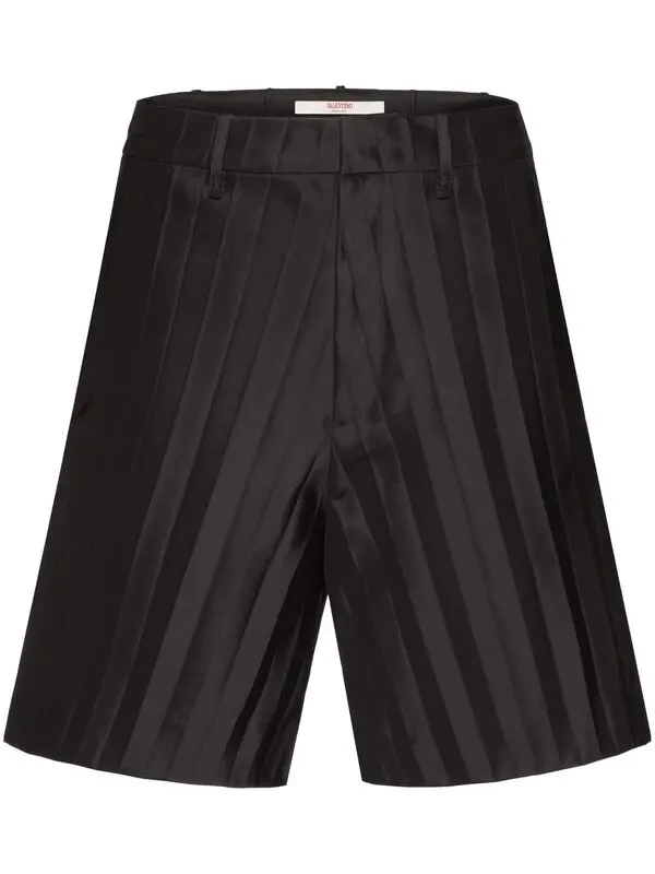 Valentino Garavani Pleated Tailored Shorts