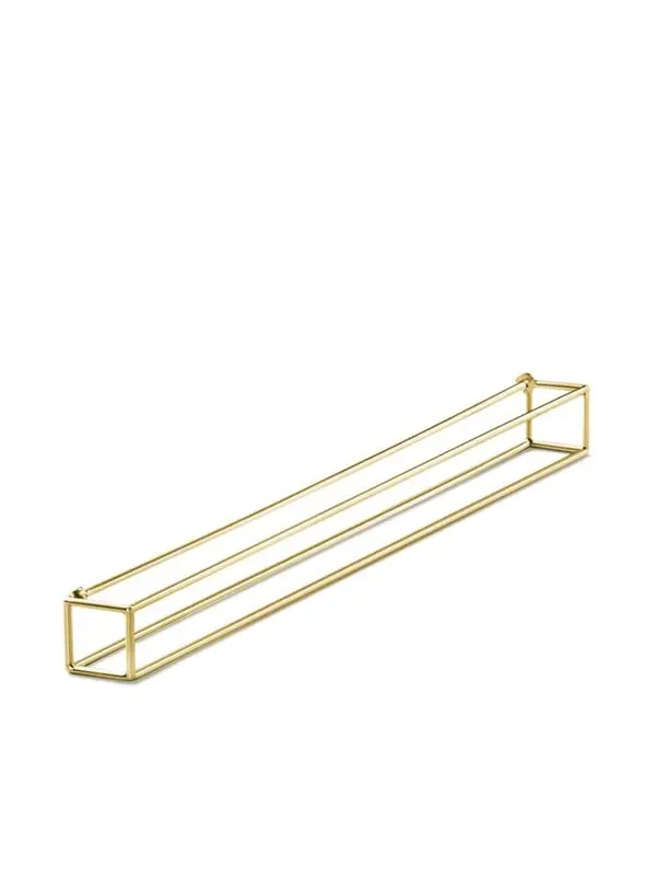 Shihara 18kt Yellow Rectangle Pierce 90 Earring - Gold