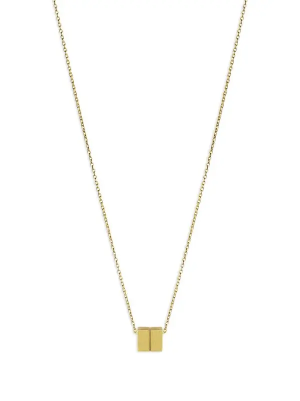Shihara 18kt Yellow Cube 01 Necklace - Gold