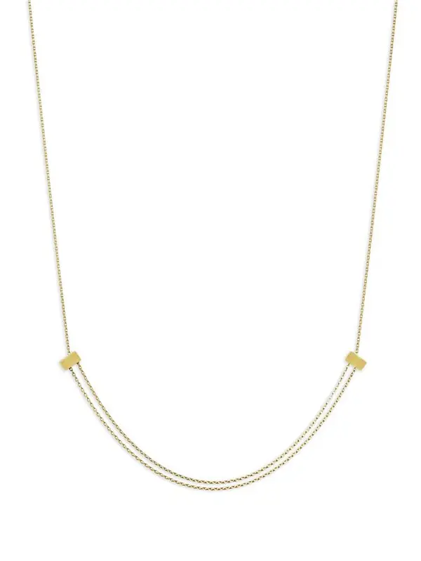 Shihara 18kt Yellow Cube 01 Necklace