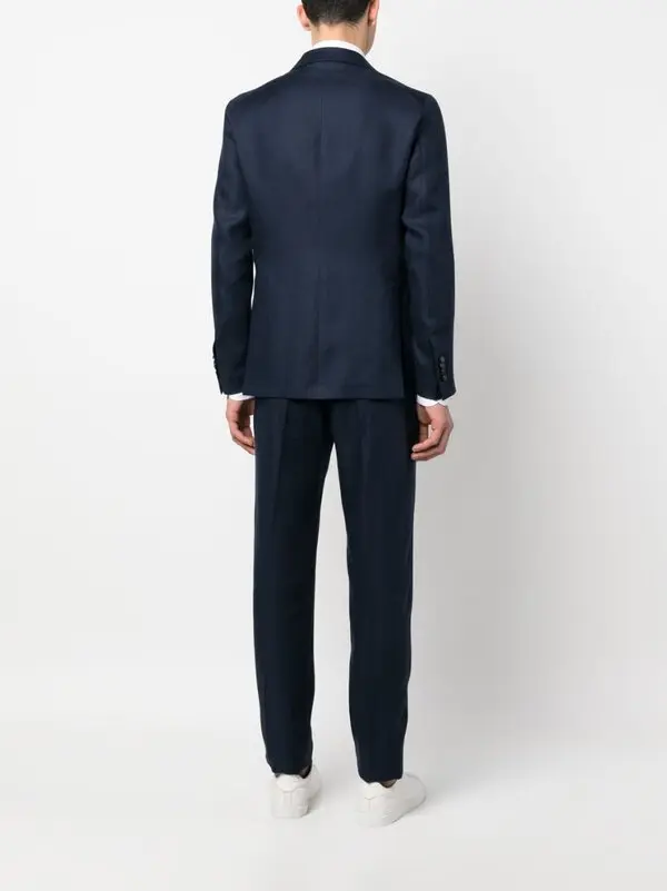 Tagliatore Logo-appliqué Single-breasted Suit