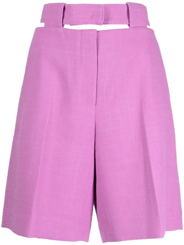 SYSTEM Cut-out Tailored Shorts