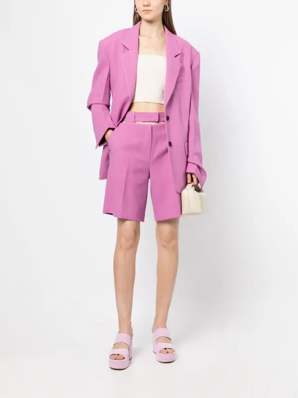 SYSTEM Cut-out Tailored Shorts