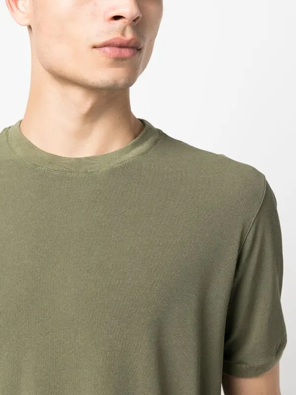 ZANONE Plain Cotton T-shirt