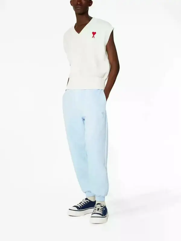 Ami De Coeur Cotton Track Pants - Blue