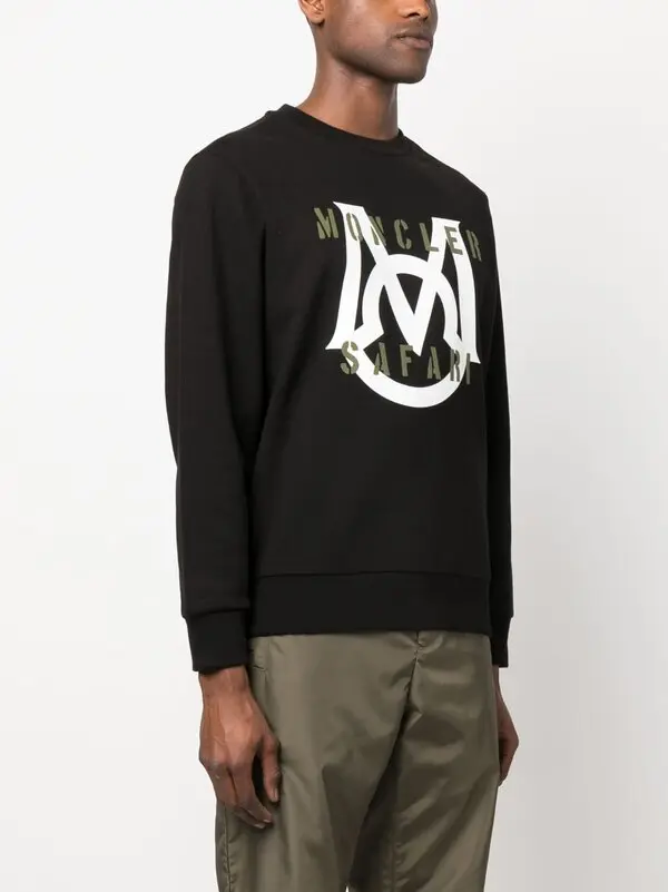 Moncler Logo-print Cotton Sweatshirt
