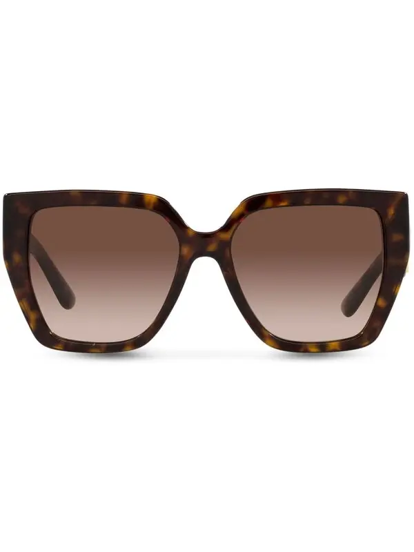 Dolce & Gabbana Tortoiseshell Sunglasses - Brown