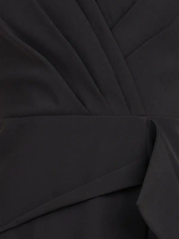 KAY UNGER Brynn Stretch Crepe Sheath Dress