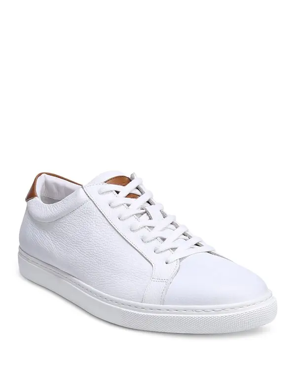 Allen Edmonds Courtside Lace Up Sneakers - White