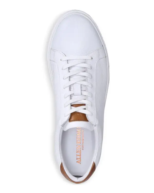 Allen Edmonds Courtside Lace Up Sneakers - White