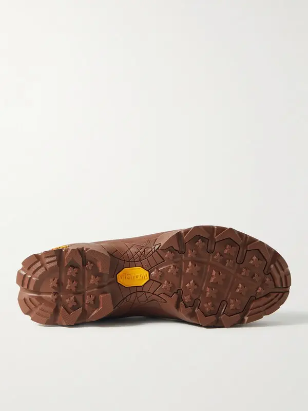ROA Katharina Rubber And Leather-trimmed Mesh Hiking Sneakers