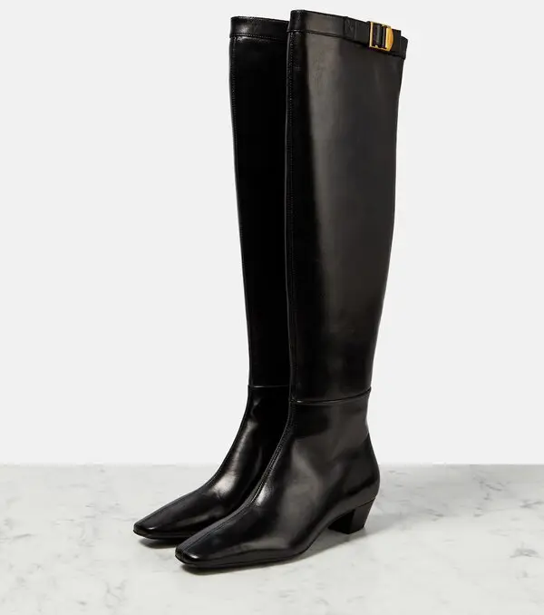 TOM FORD Leather Over-the-knee Boots