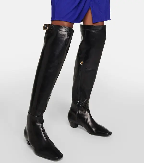 TOM FORD Leather Over-the-knee Boots