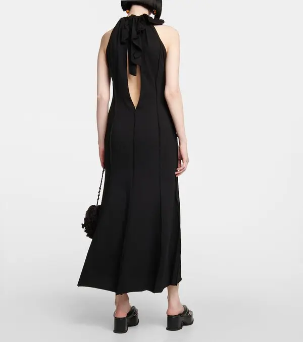 Dries Van Noten Ruffle-trimmed Maxi Dress