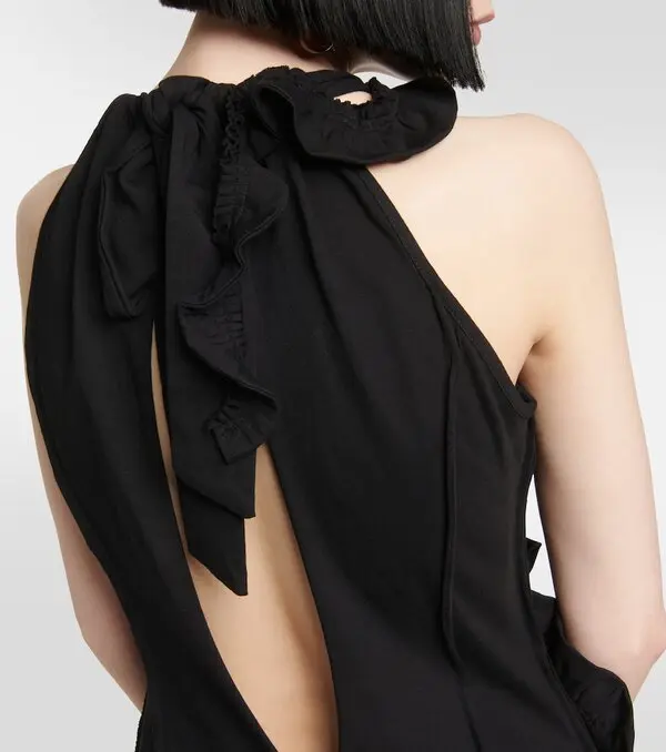 Dries Van Noten Ruffle-trimmed Maxi Dress