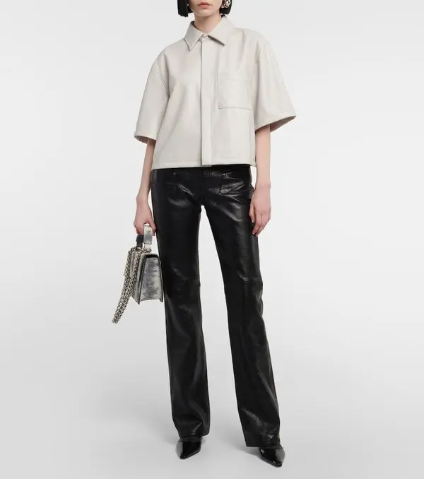 Amiri Cropped Overshirt