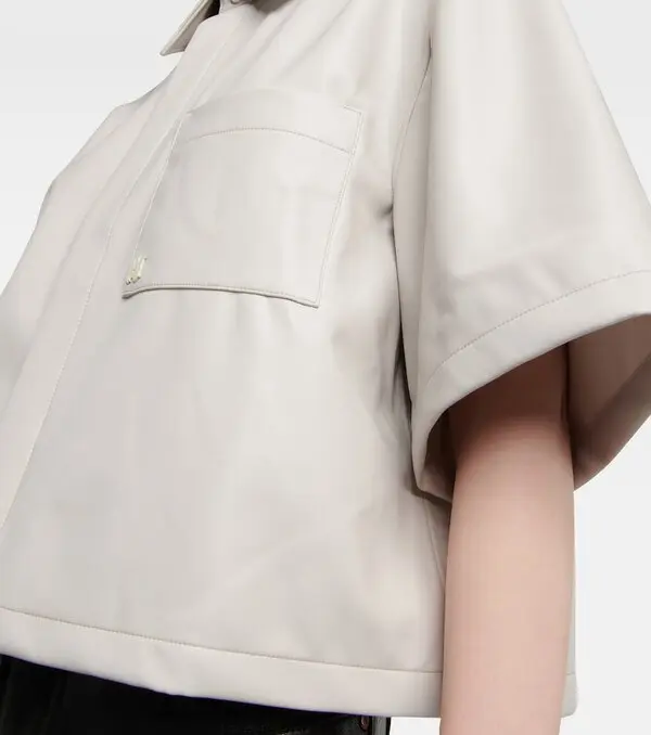 Amiri Cropped Overshirt