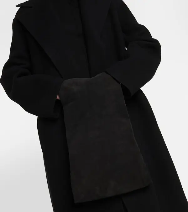 THE ROW Large Glove Bag - Black