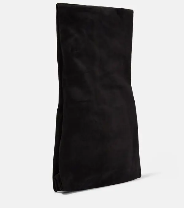 THE ROW Large Glove Bag - Black