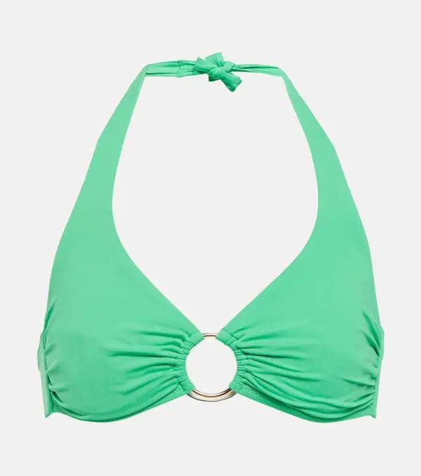 Melissa Odabash Brussels Bikini Top - Green