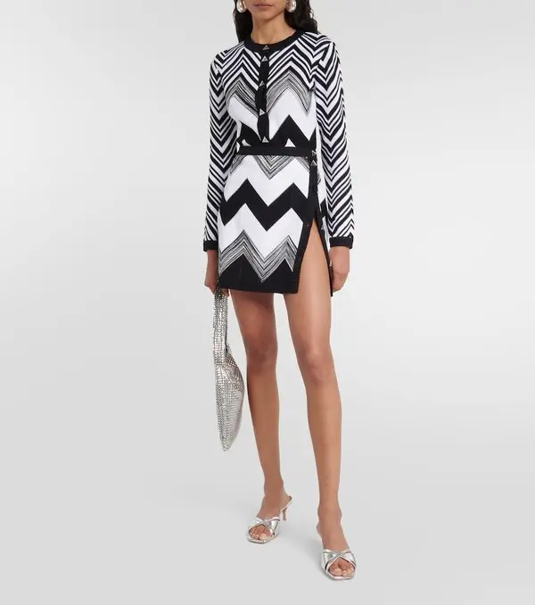 Missoni Zig-zag Knit Miniskirt